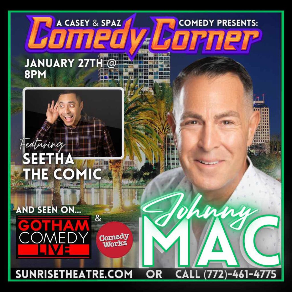 Comedy Corner – JOHNNY MAC