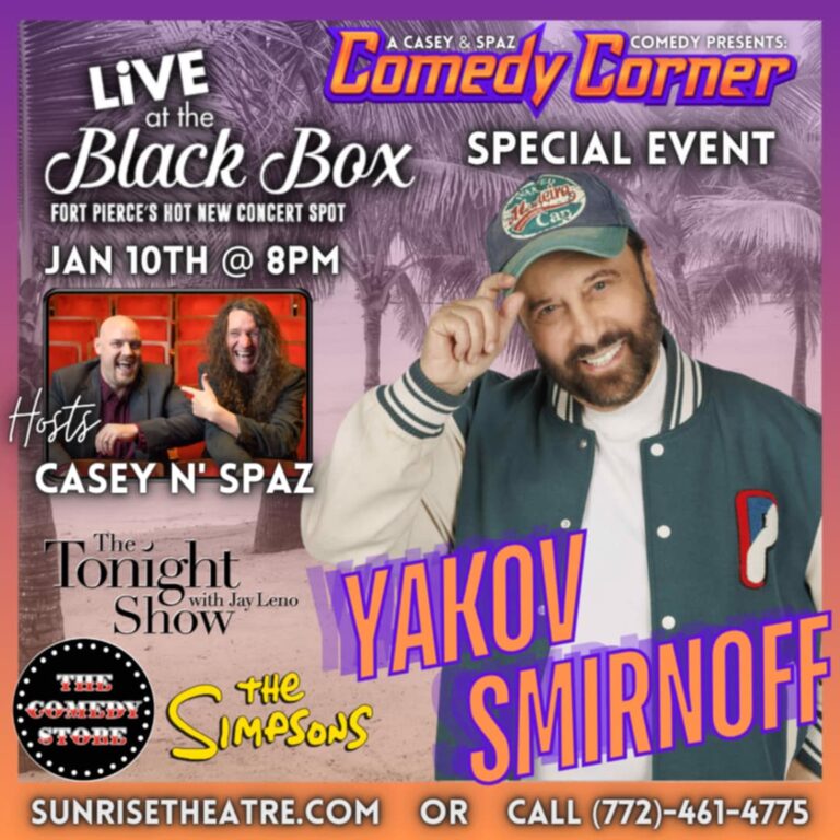 LIVE at the Black Box – Yakov Smirnoff